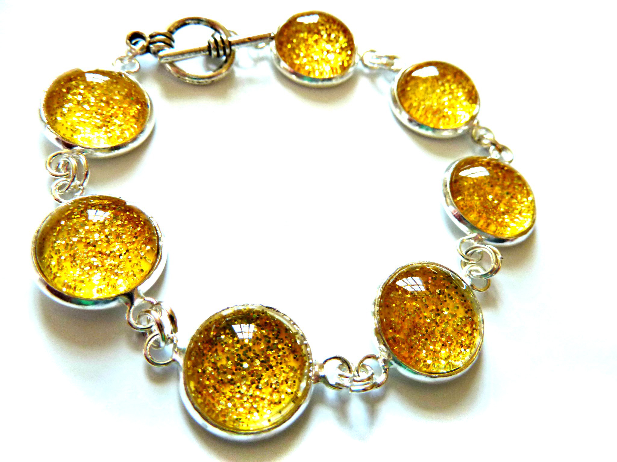 Galaxy Golden Bracelet Garden Of England Jewellery Made With Glass ...